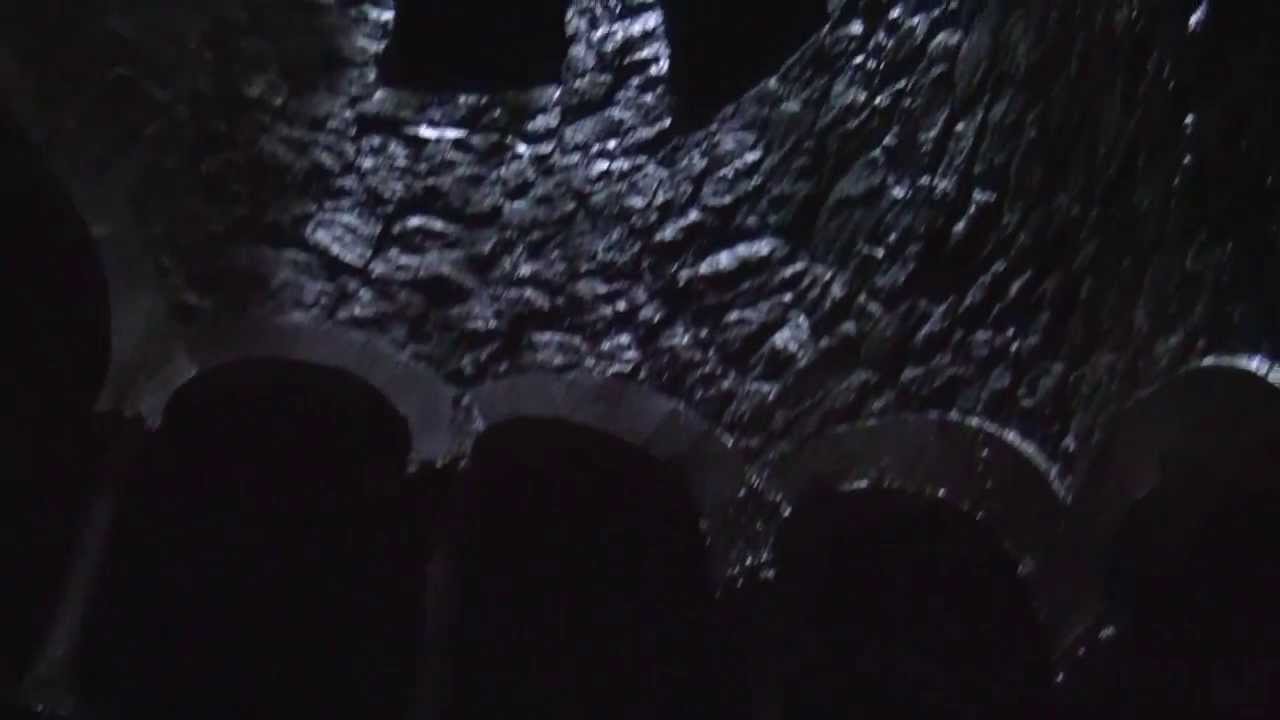 Underground grotto & tunnels, Quinta da Regaleira, Sintra - YouTube