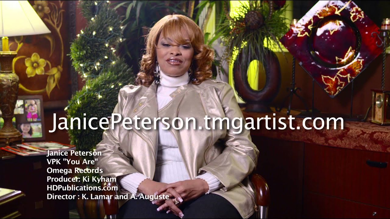 Janice Peterson "You Are" Video and VPK - YouTube