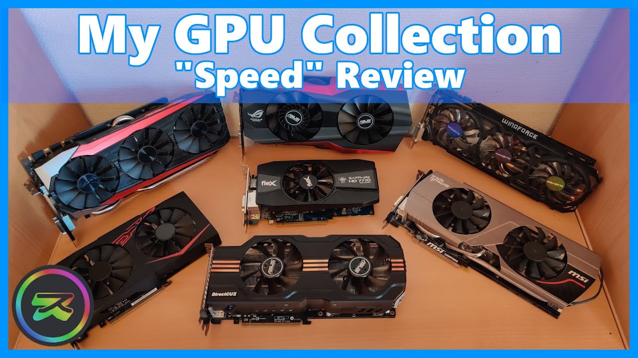 What's in my GPU Collection? // a "quick" overview - YouTube