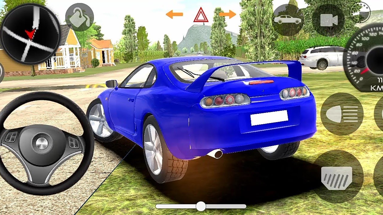 3D Car Simulator Game - ( Supra Mk4 ) - Driving In India - Car Game ...