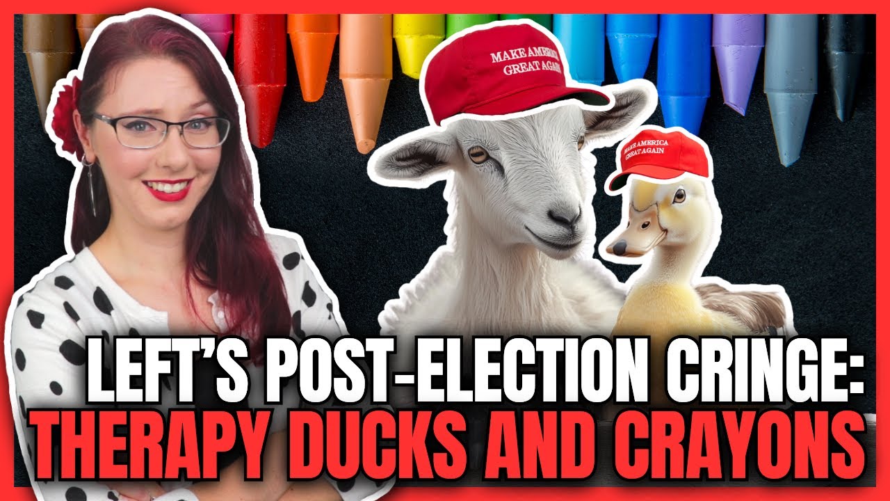 Left's Post-Election Cringe: Therapy Ducks And Coloring Books - YouTube