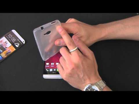 HTC One Cimo Grip Back Case Flexible TPU Cover Review - by Gazelle.com