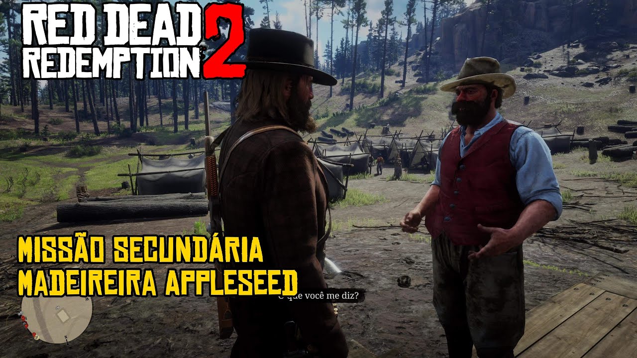Red Dead Redemption 2: Missão Secundária: Madeireira Applessed. - YouTube