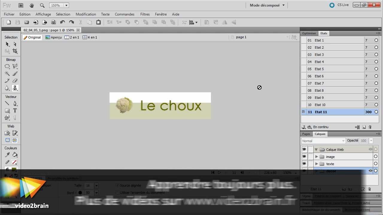 Fireworks CS5 : Créer des animations et des interpolations - YouTube
