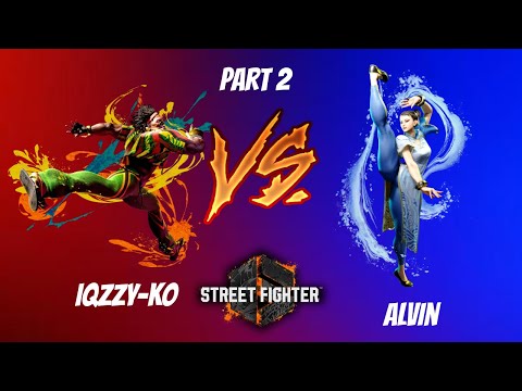 MORE FRIENDLY FISTICUFFS! SF6: Iqzzy-KO (Dee Jay) Vs Alvin (Chun-Li) - Part 2