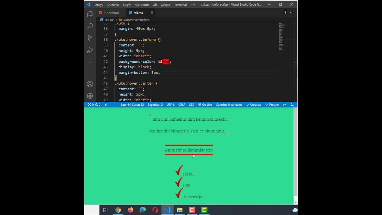 CSS Before-After Kullanım Yerleri #shorts - YouTube