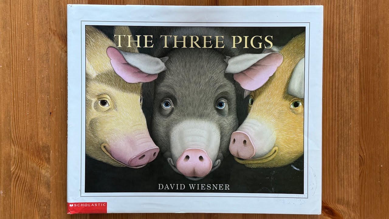 Ash reads The Three Pigs by David Wiesner - YouTube