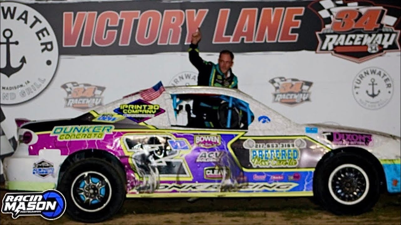 34 Raceway IMCA Sport Compact Feature (May 31st-25) In-Car - YouTube
