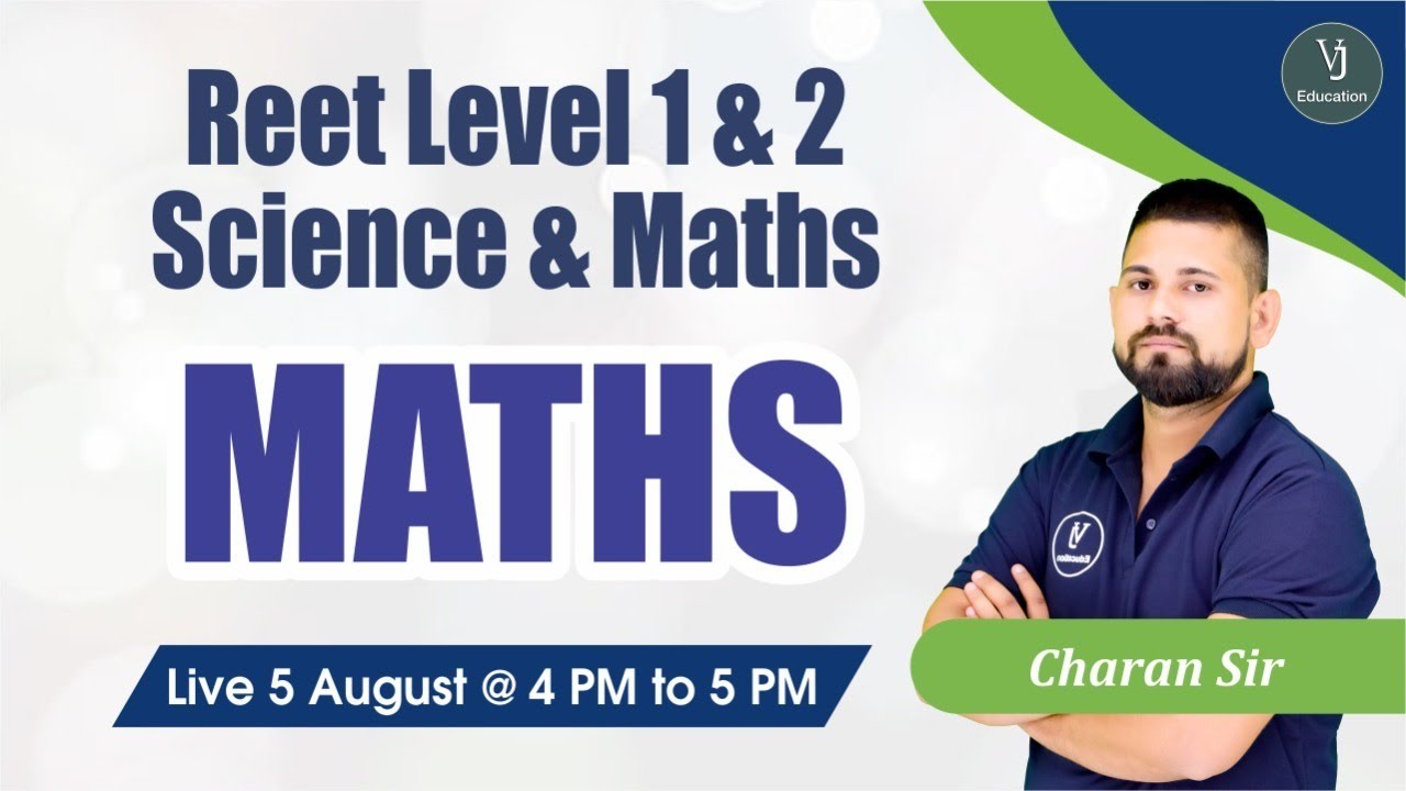 REET Level 1 & 2 Online Classes | Maths | REET Exam Preparations - YouTube