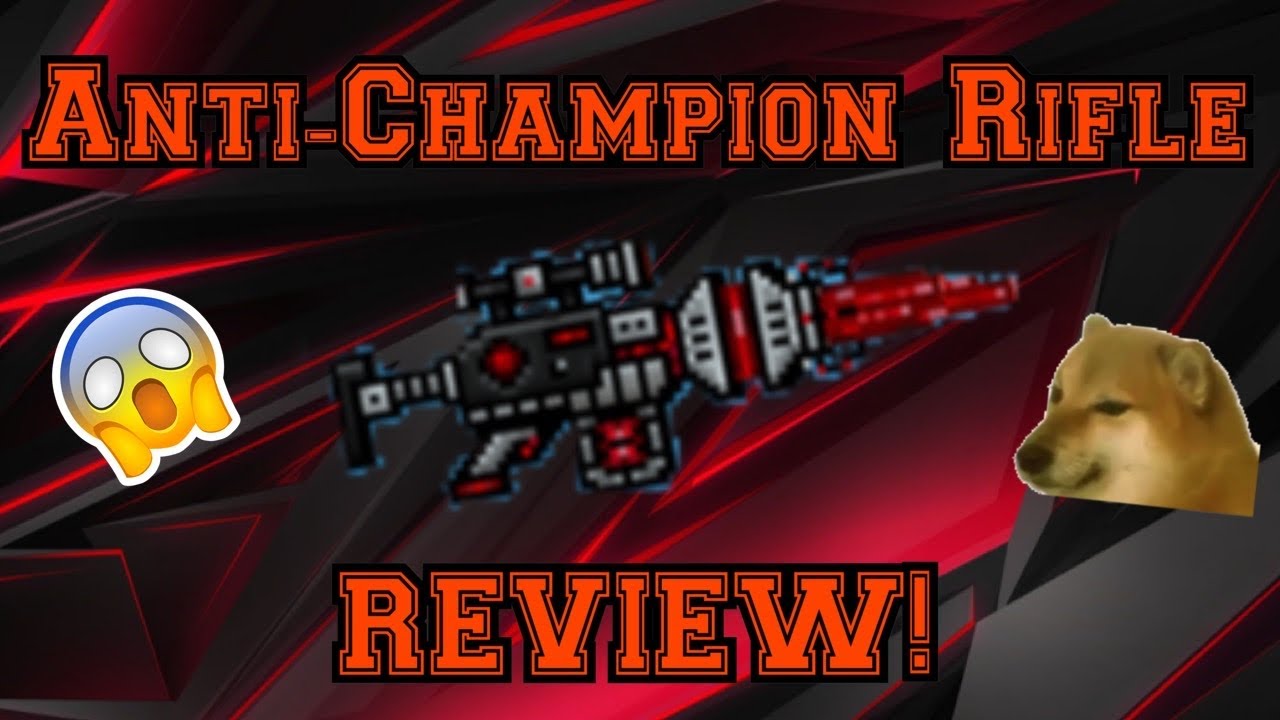 Anti-Champion Rifle Review Pixel Gun 3D! - YouTube