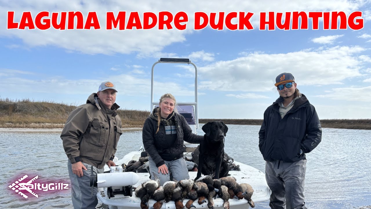 Arctic Blast-ing: Duck hunting limit in the Laguna Madre - YouTube