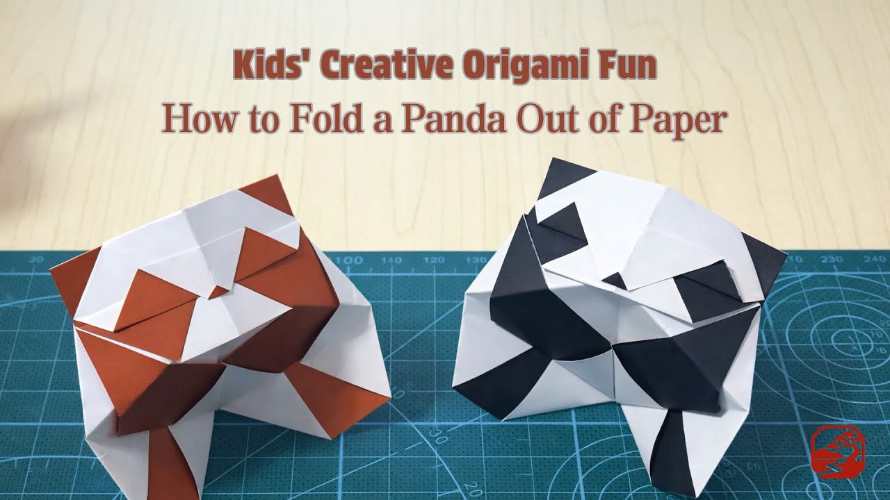 Easy Origami Panda for Kids – Fun & Brain-Boosting Paper Craft! - YouTube