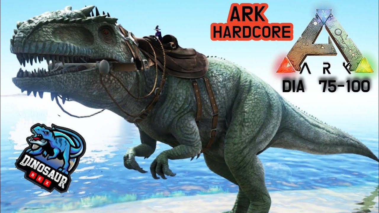 sobreviviedo a ark 150 días hardcore (días 75 - 100) - YouTube
