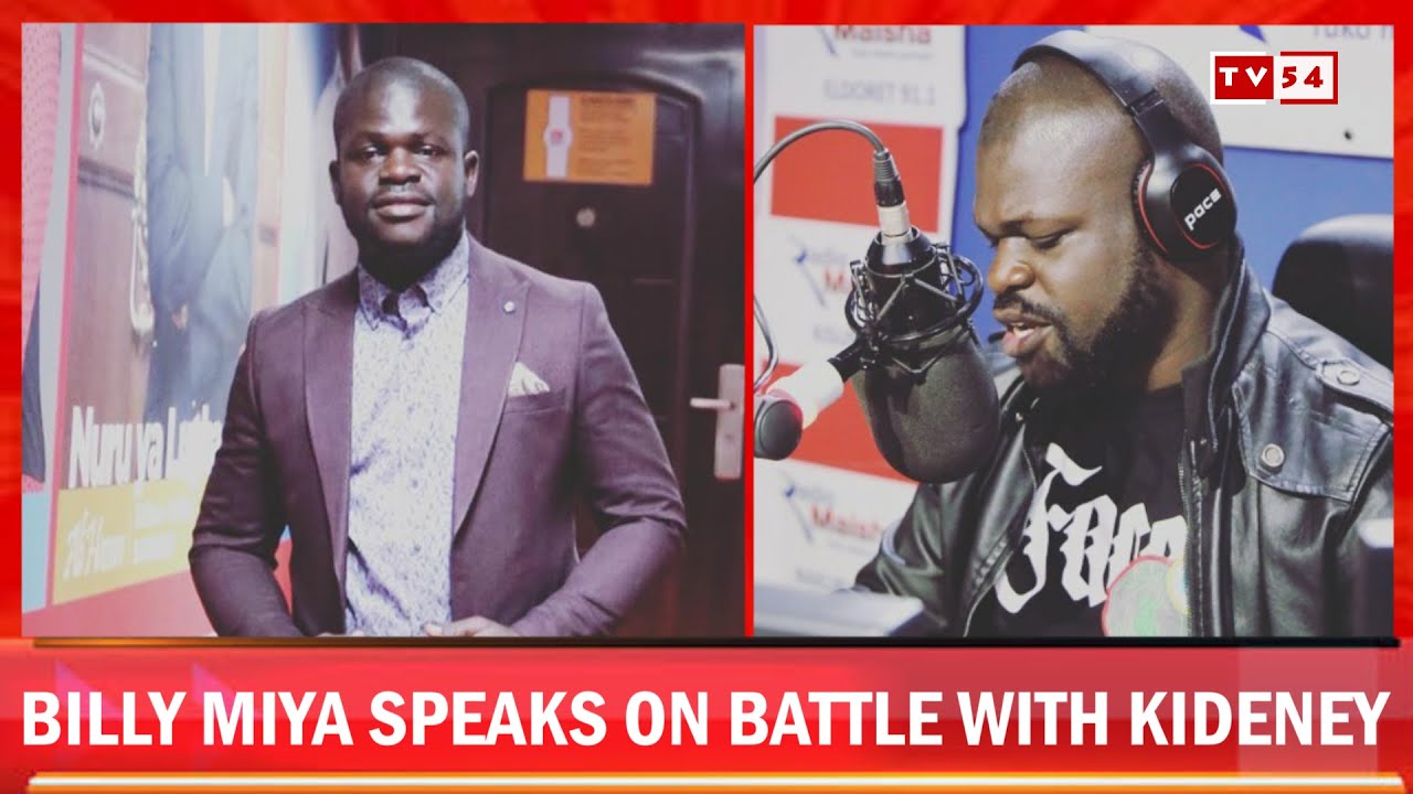RADIO PRESENTER BILLY MIYA OPENS UP ON TOUGH BATTLE WITH KIDNEY STONES ...