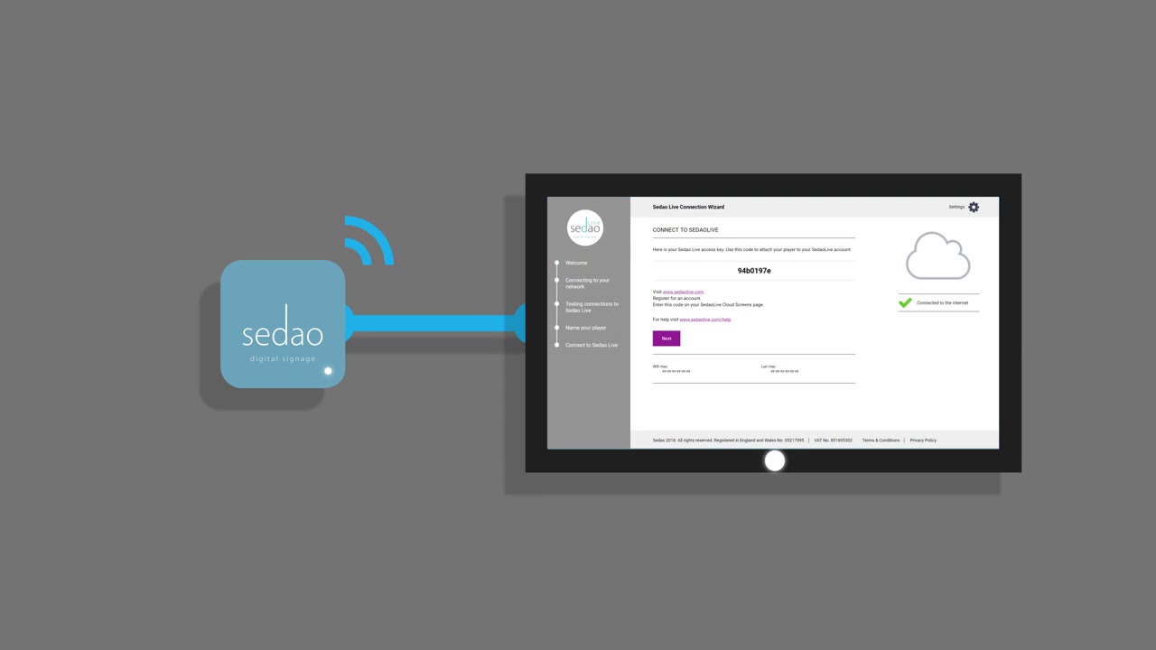 Sedao Live Connect Screen - YouTube