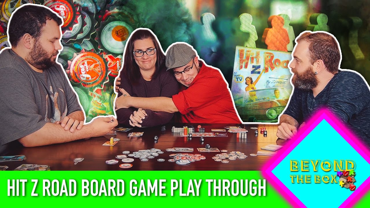 Hit Z Road Board Game Play Through| Beyond the Box Ep. 9 - YouTube