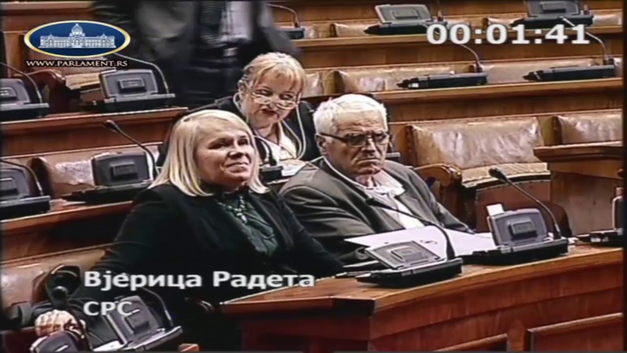 Vjerica Radeta: Arsiću, recite da nemamo vremena da govorimo, a ne da ...