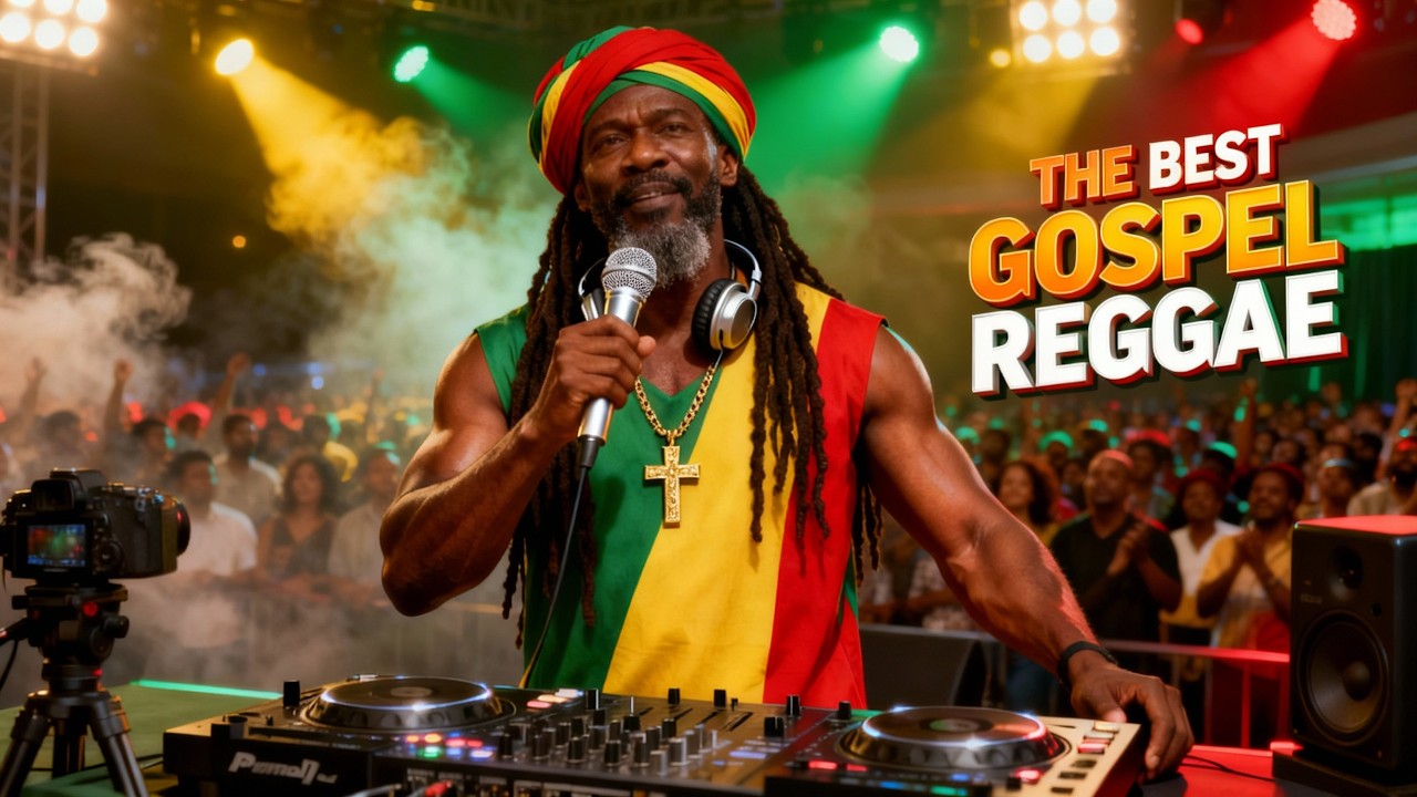 Live Gospel Reggae 🔥 I Just Want to Worship Roots Service Full of God's ...