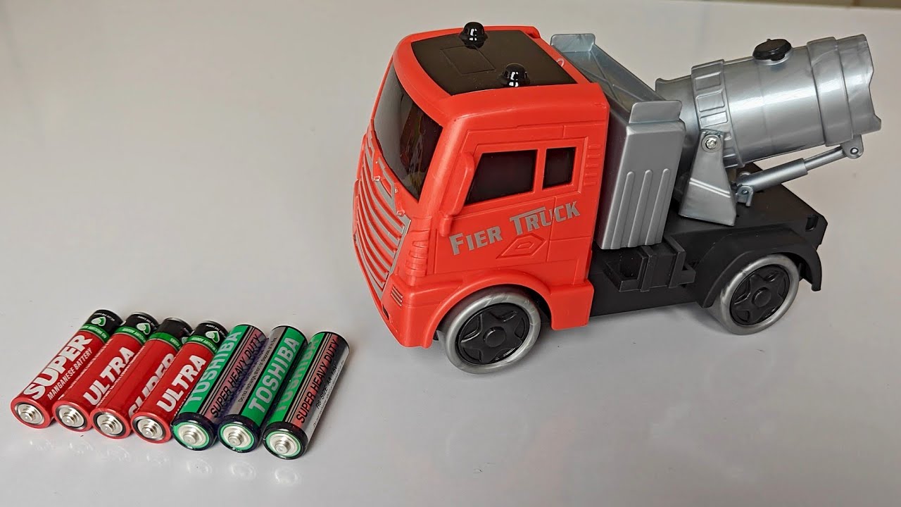 Unboxing Battery Operated Fire Truck/ Fire Truck Unboxing/ Unboxing RC ...