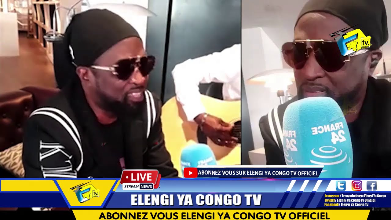 WERRASON Zénith De PARIS 2021 Son Passage à France 24 - YouTube