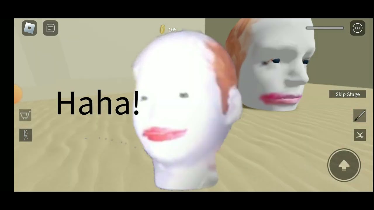 escape the runing head roblox part1/2 - YouTube