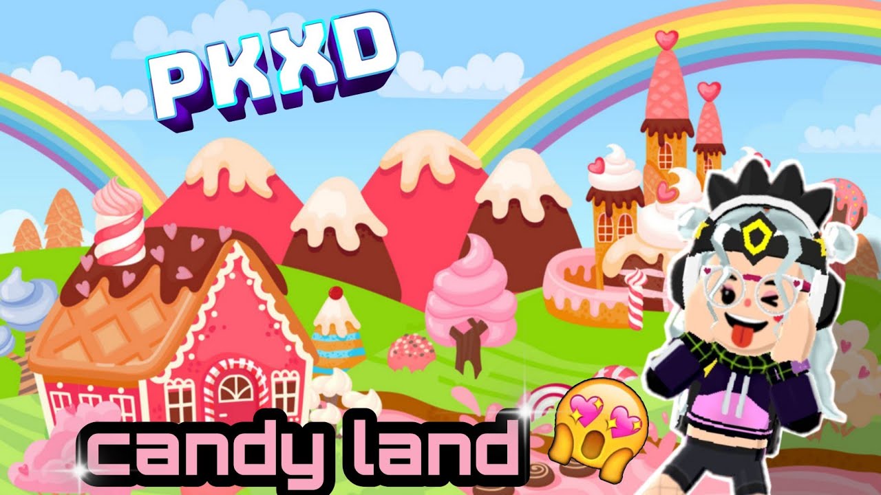I created my own candy land in pk XD 😍 - YouTube