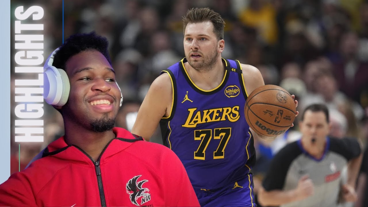 Tomtv and his gf reacts to LAKERS at NUGGETS | FULL GAME HIGHLIGHTS ...