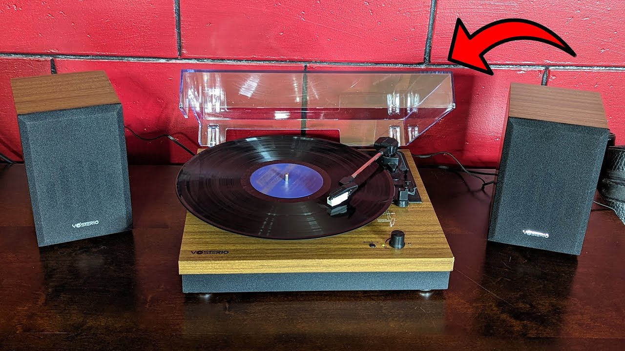 This Bluetooth Record Player Feels So Vintage and Fun! - YouTube