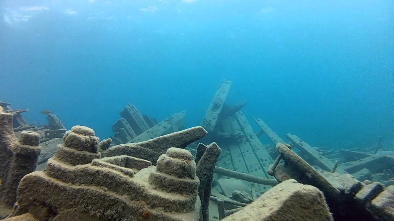 Tobermory Shipwrecks 2013 - YouTube