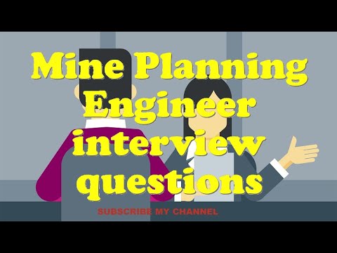 Mine Planning Engineer interview questions - YouTube
