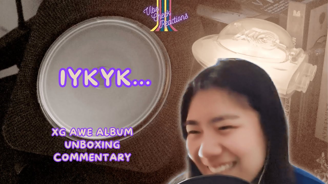 Mika voice overs and Pau drums in an XG AWE Album Unboxing - YouTube