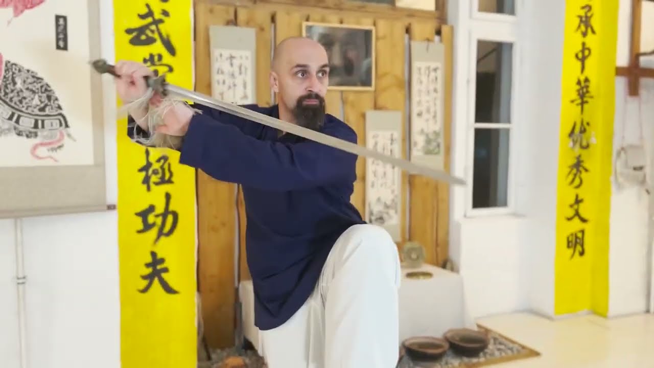 Sword Handling - Chinese Jian - YouTube