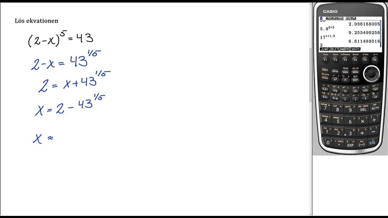 Matematik 5000+ 2b Uppgift 2317 b för reviderad ämnesplan 2021 - YouTube