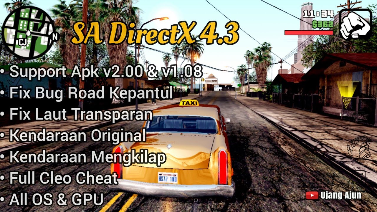 SA DirectX 4.3 Realistis - GTA SA Lite Graphics HD | GTA San Andreas ...