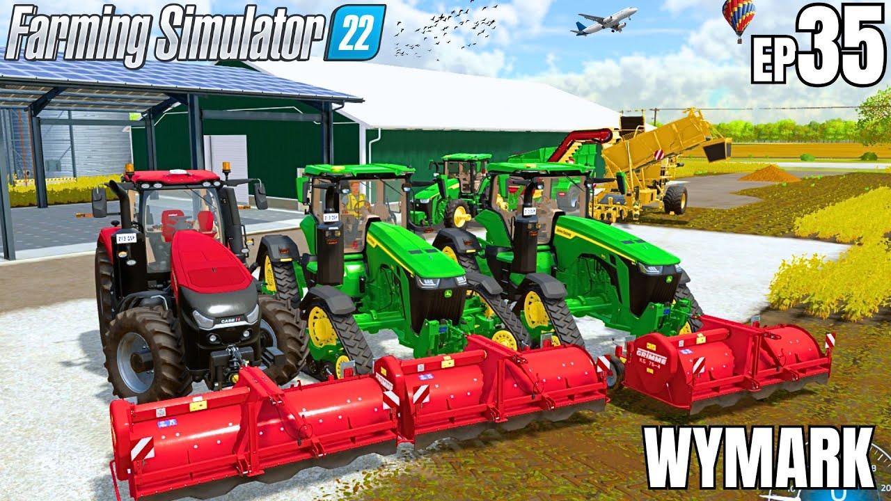 HARVESTING potatos tractor Farming Simulator 22 HARVESTING | FS 22 ...