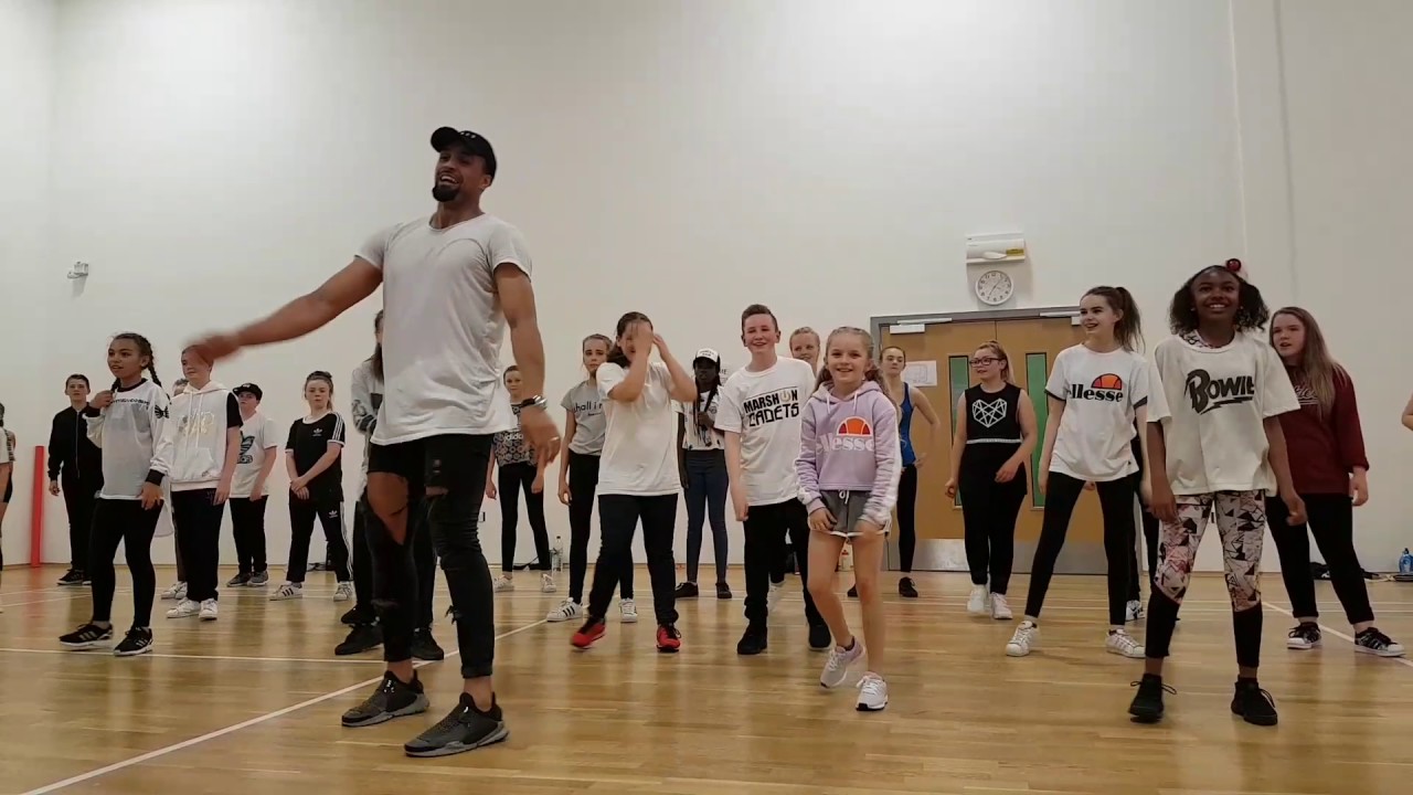 Ashley Banjo diversity workshop - YouTube
