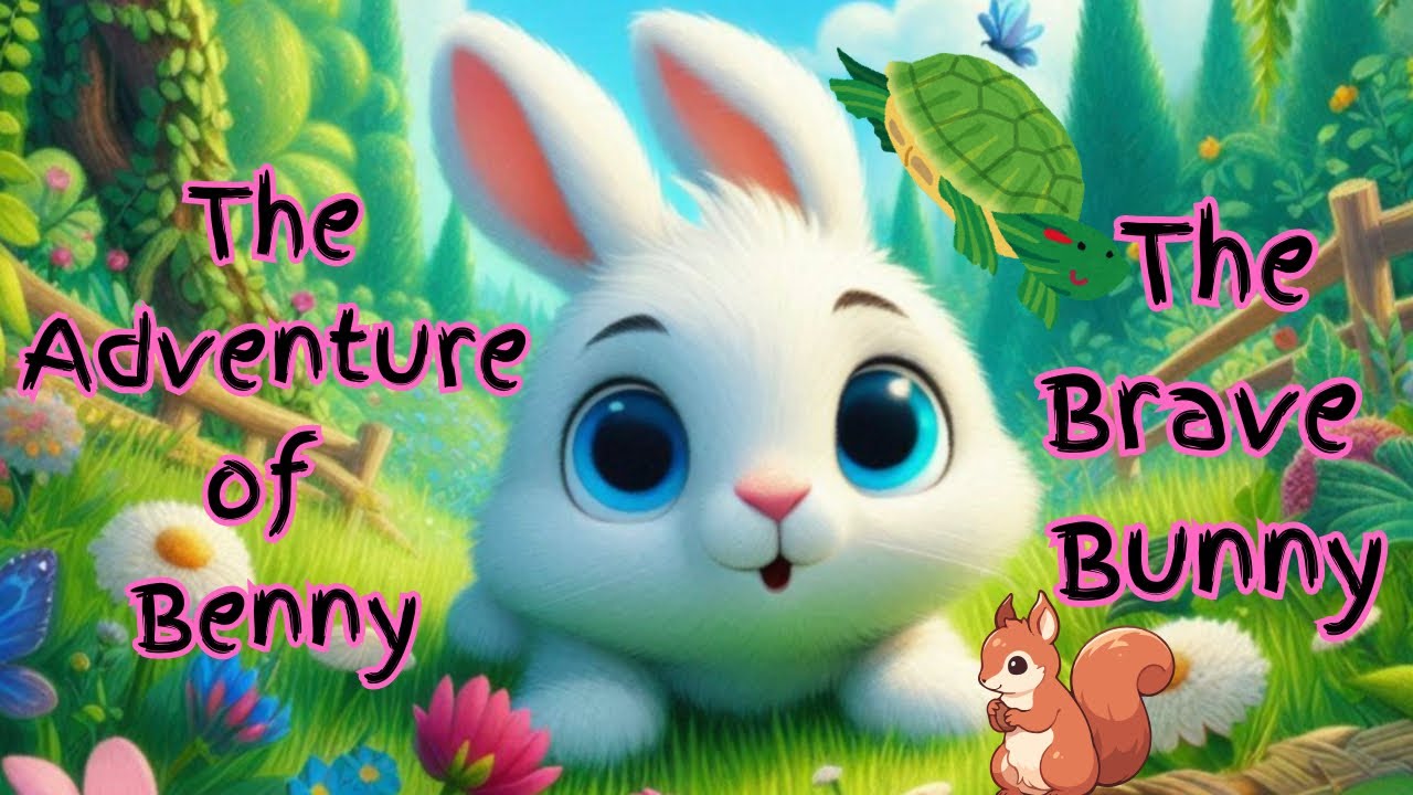 The Adventure Of Benny ~ The Brave Rabbit ~ Rabbit Story ~ Moral Story ...