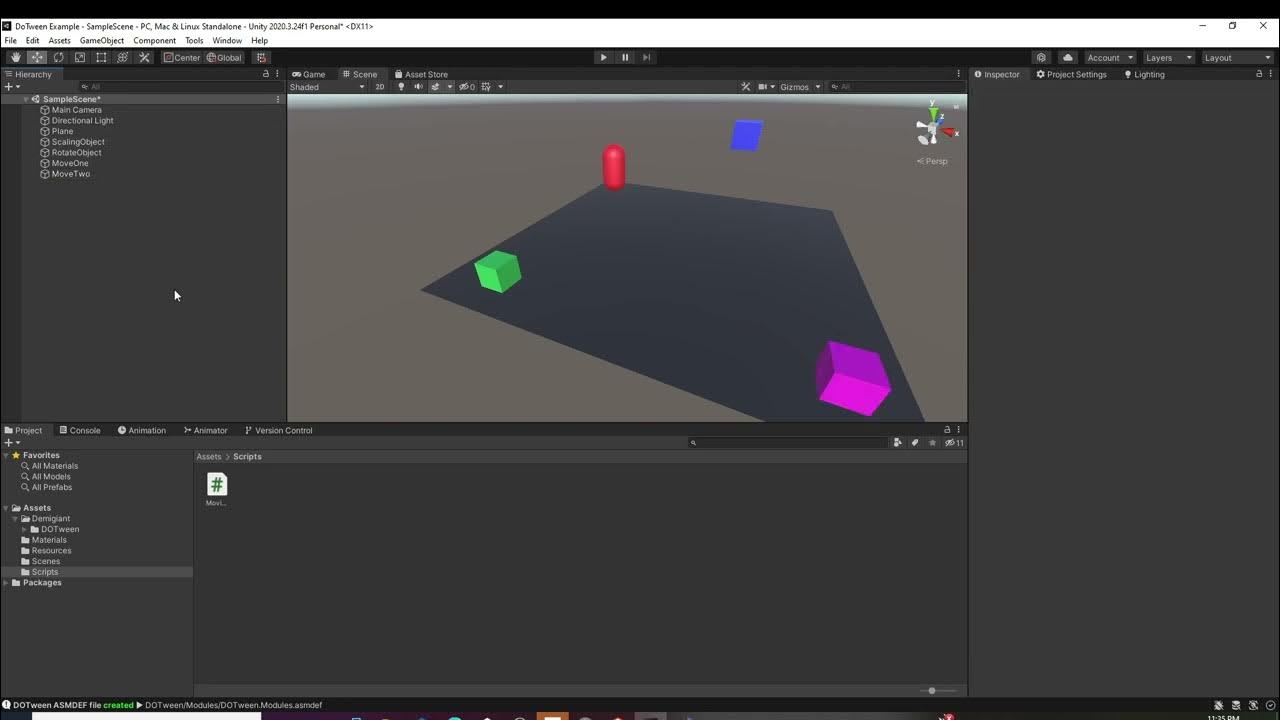 How to Animate Objects With DoTween - YouTube