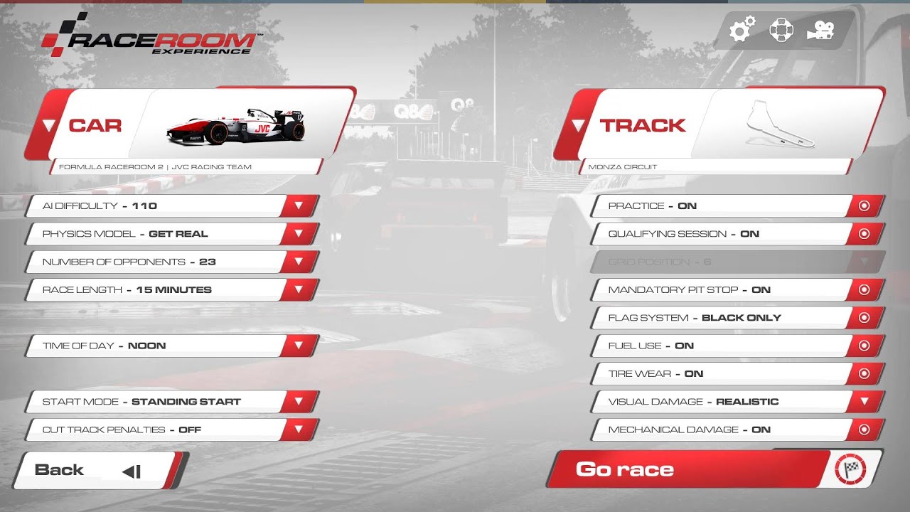 R3E Cars & Tracks #92 - Formula RaceRoom 2 in Monza - YouTube