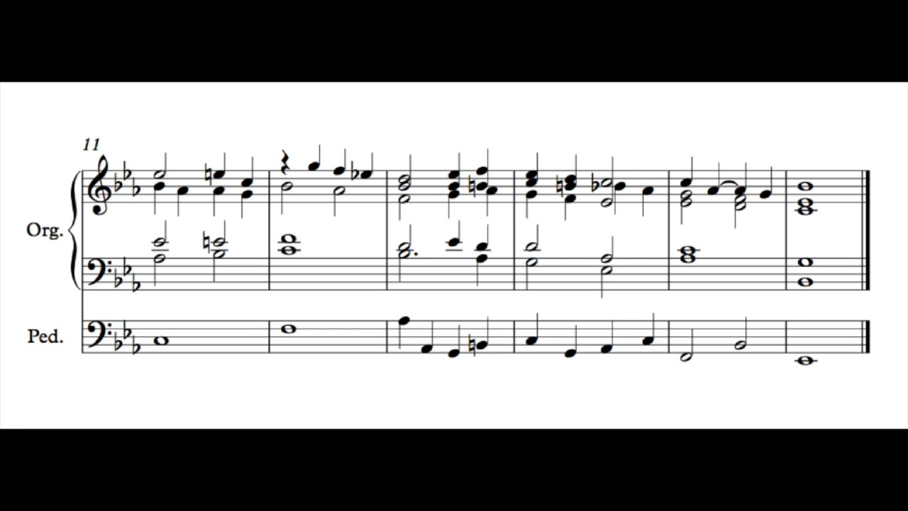 Abide With Me (Eventide) - Arr. Jack Richard Hodkinson - YouTube