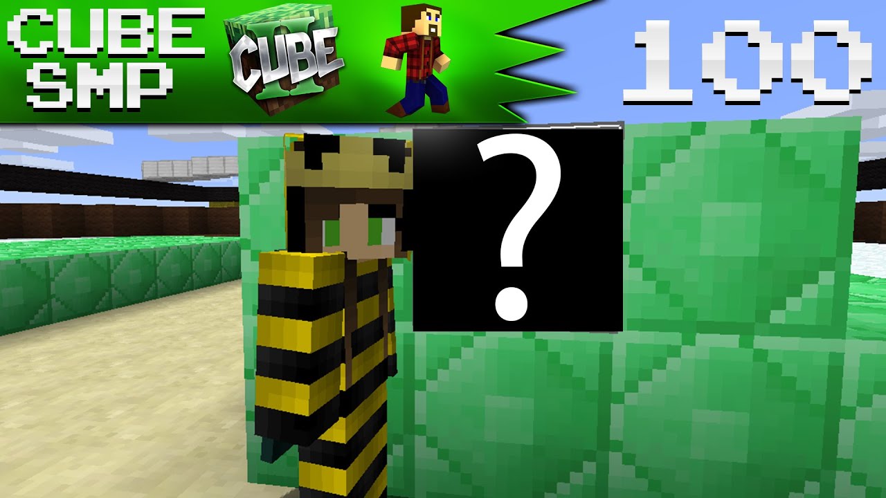 Minecraft Cube SMP: QUEEN BEE PORTRAIT?!?!? - Ep 100 - YouTube