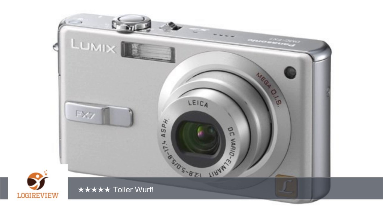 Panasonic Lumix DMC-FX7 EG-S Digitalkamera (5 Megapixel) in silber ...