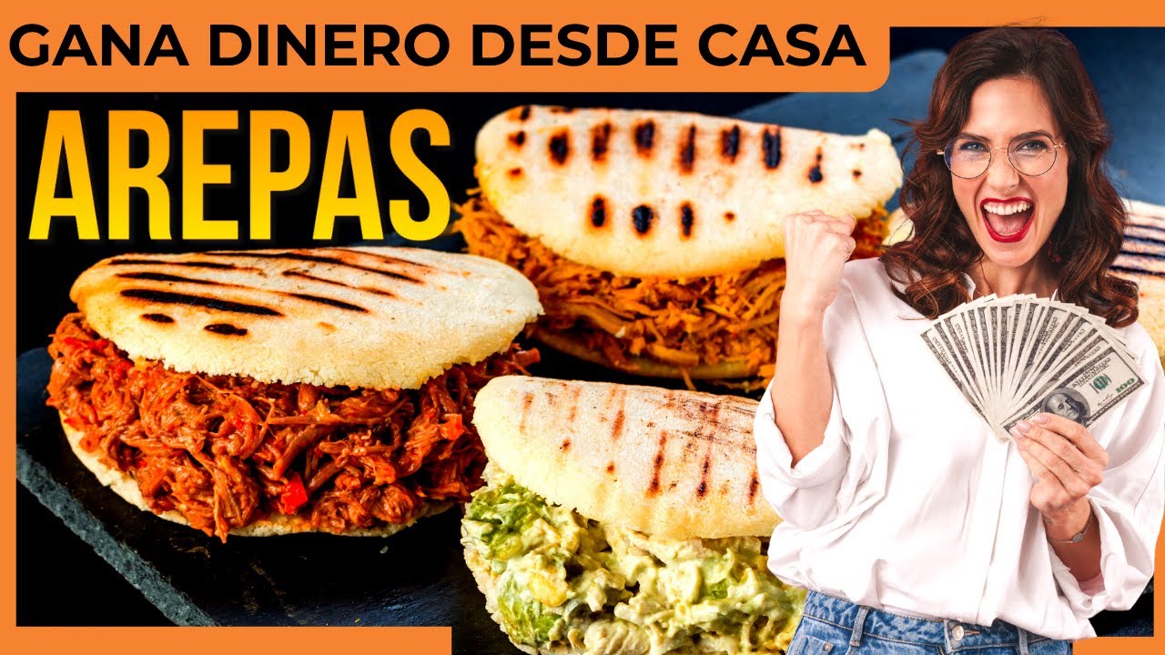 💰 NEGOCIO RENTABLE de AREPAS RELLENAS con TODO para VENDER - YouTube