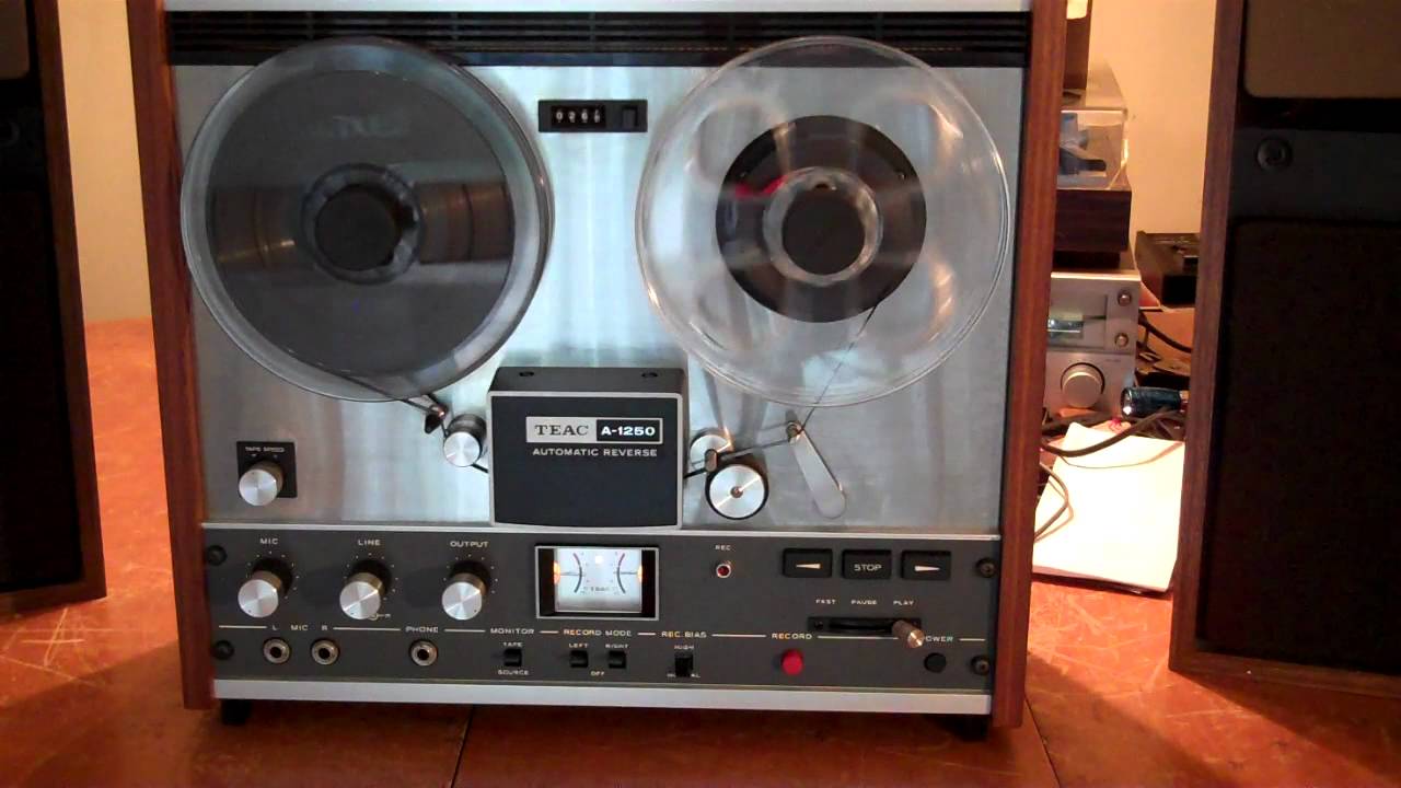 Stevie Ray Vaughn Played on a TEAC A-1250 Reel to Reel Tape Deck ...
