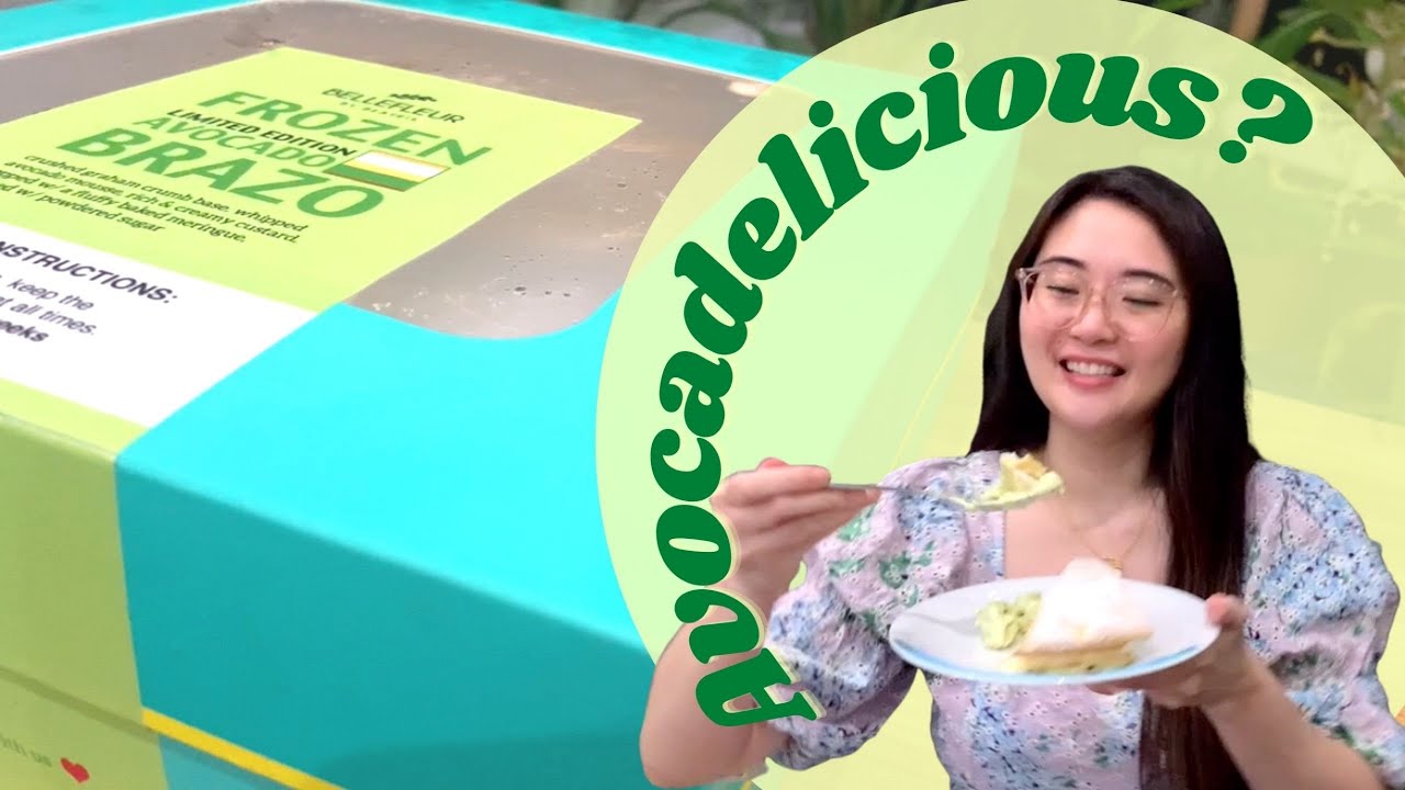 Best frozen brazo de mercedes in Manila? Limited edition avocado flavor ...