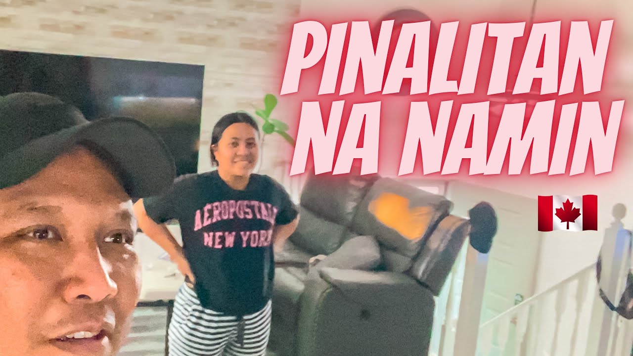 pinalitan na namin para maiba naman style ng bahay | buhay canada - YouTube