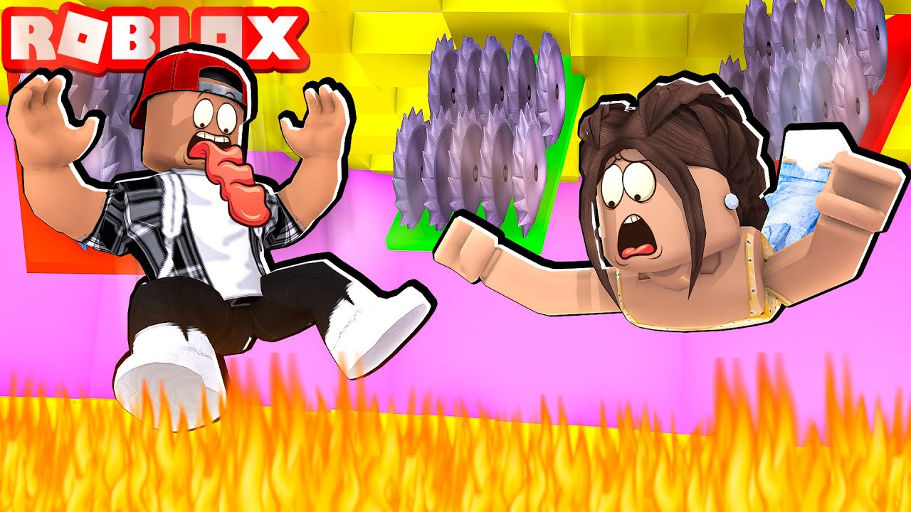 ROBLOX FALL OF HELL... - YouTube