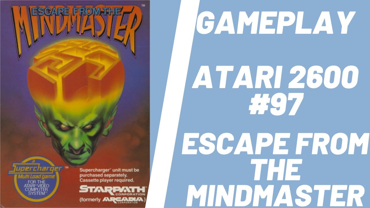 Playing Every Atari Game #97 Escape from the Mindmaster Gameplay - YouTube