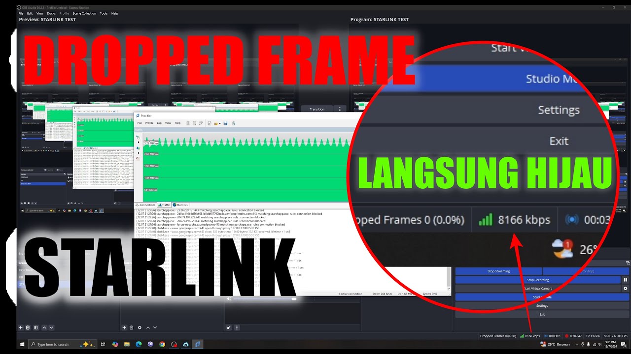TEST STARLINK FOR LIVE STREAM YT - YouTube