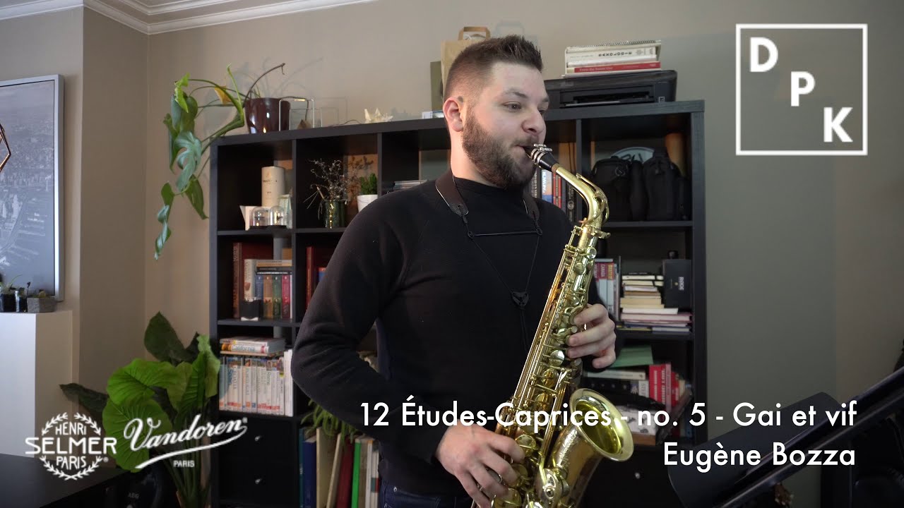 Eugène Bozza - 12 Études-Caprices - No. 5 - Gai et vif - YouTube